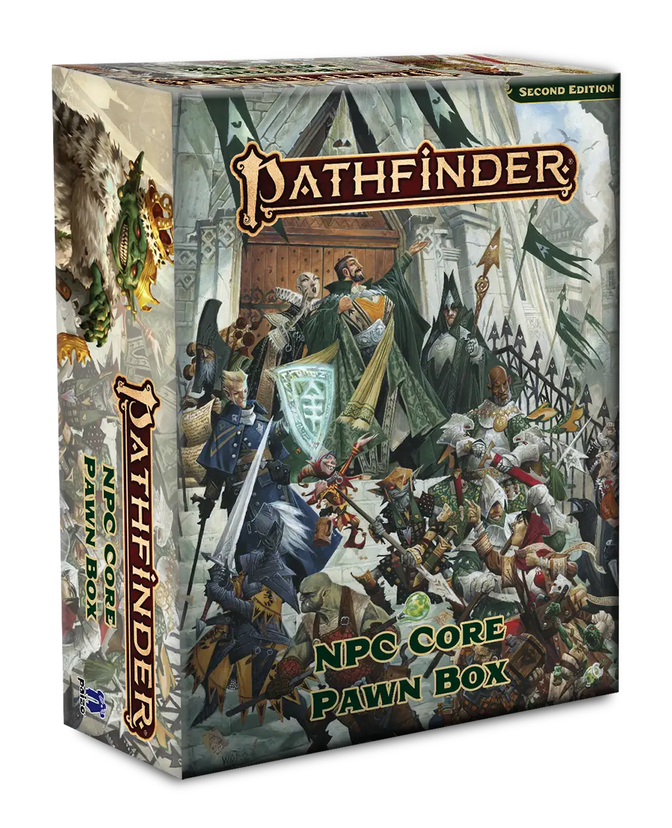 Pathfinder RPG: 2nd Editon - Pawn Box - NPC Core (EN) – WellPlayed.ch