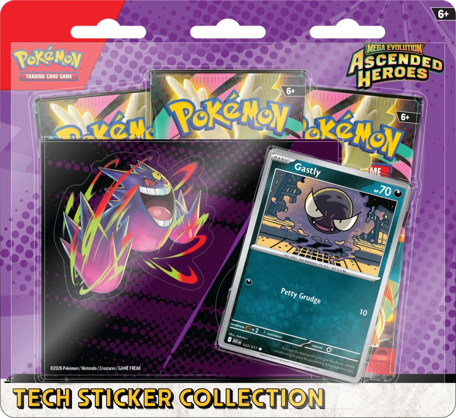 Pokémon TCG: Mega Entwicklung - Erhabene Helden - Tech Sticker - Mega ...